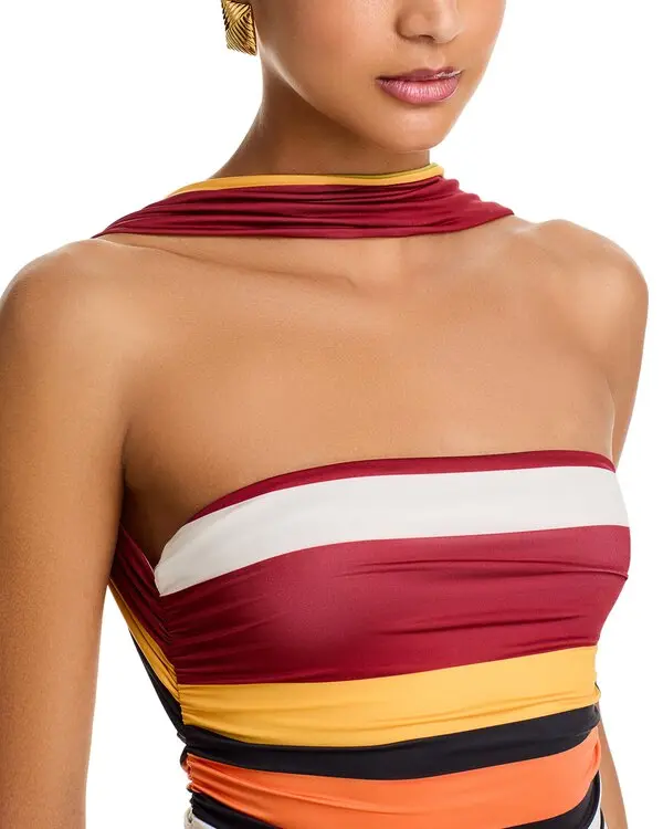 cala de la cruz ornella ruched jersey maxi dress Cala De La Cruz Ornella Ruched Jersey Maxi Dress