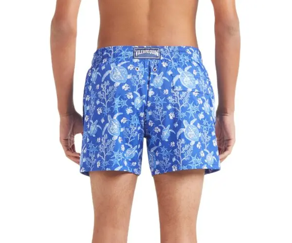 Vilebrequin Turtles Stretch 4.5" Swim Trunks - Marrakech