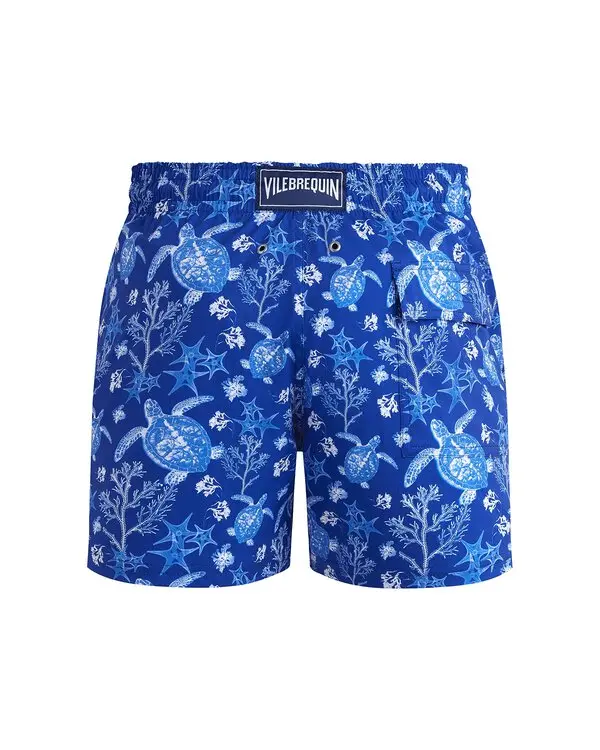 Vilebrequin Turtles Stretch 4.5" Swim Trunks - Marrakech