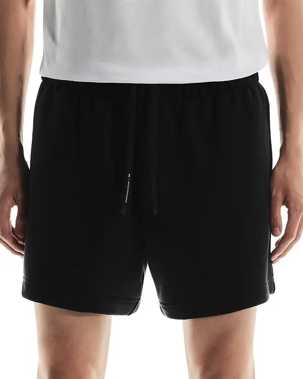 On Oversized Fit Club Shorts - Black