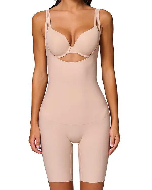 Simone Perele Story Panty Bodysuit - Peau Rose