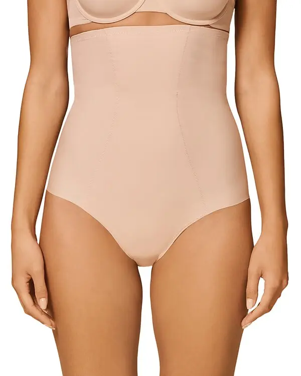 Simone Perele Story High-waist Brief - Peau Rose