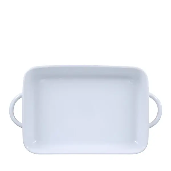 BIA CORDON BLEU Taos 14 Rectangle Baker Dish With Handles - White