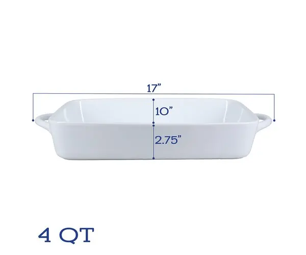 BIA CORDON BLEU Taos 14 Rectangle Baker Dish With Handles