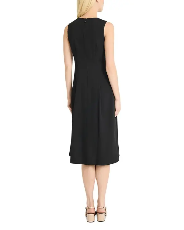 LUXELY Sleeveless Midi Dress