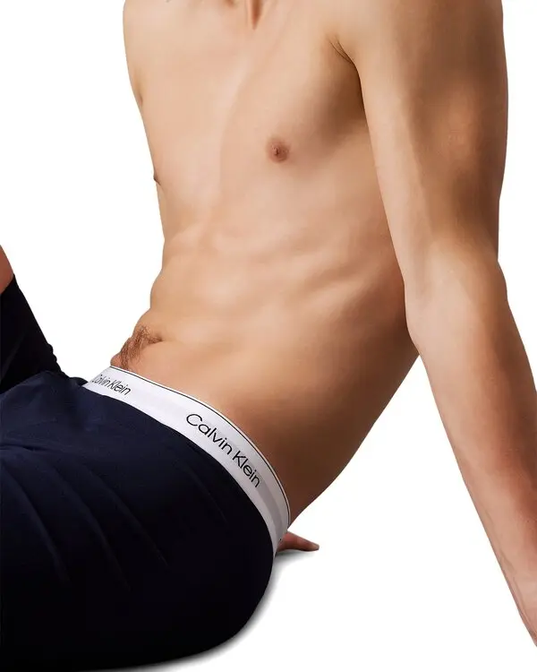 Calvin Klein Icon Cotton Stretch Boxer Briefs, Pack Of 3 - Shoreline