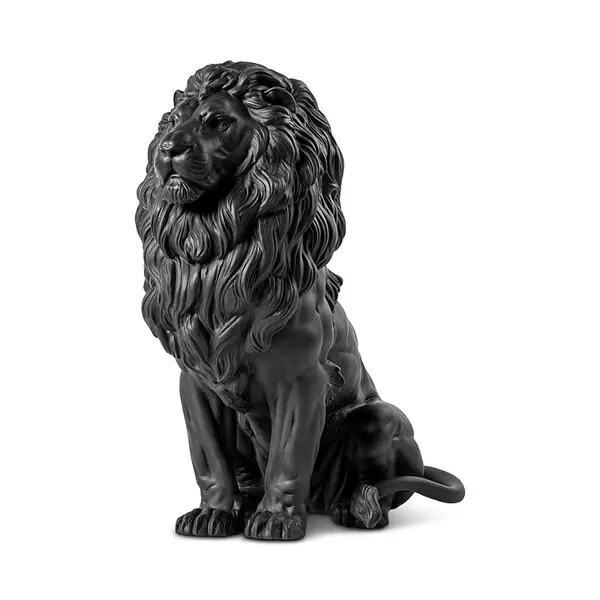 LLADRO Majestic Lion Sculpture - Multi