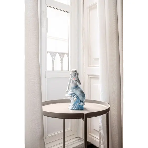 LLADRO Ocean's Little Mermaid Sculpture - Multi