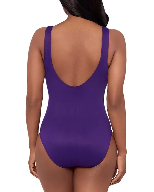 Miraclesuit Rock Solid Revele One Piece Swimsuit - Mulberry