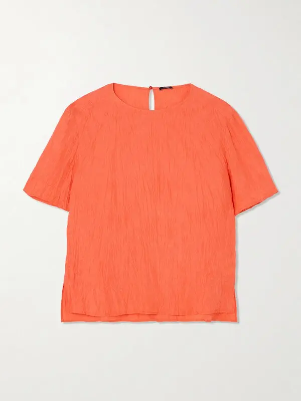JOSEPH Brunet Silk-habotai Top