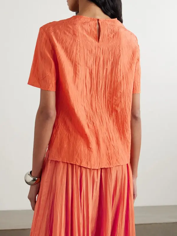 JOSEPH Brunet Silk-habotai Top