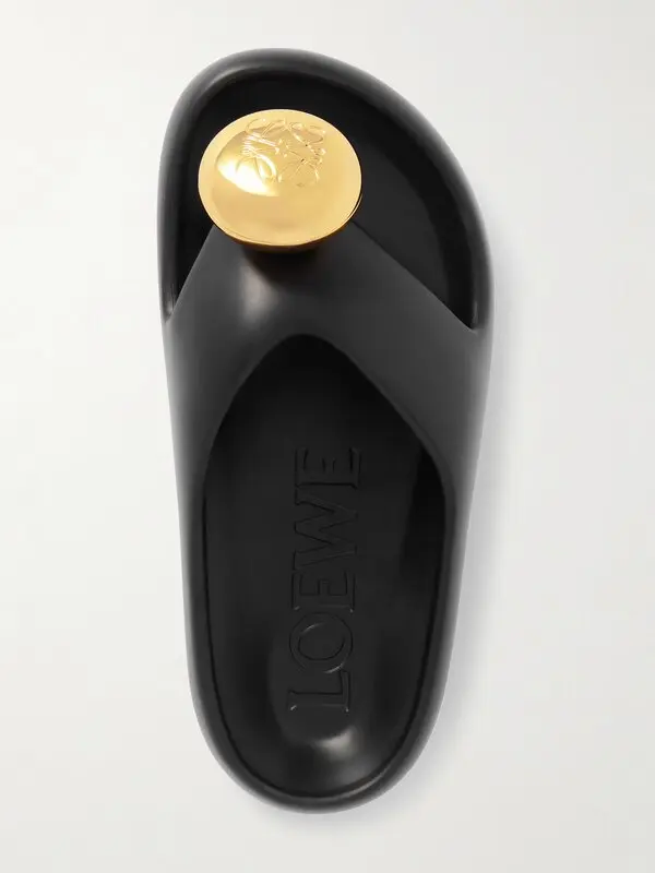 Loewe Paula's Ibiza Bubble Logo Rubber Slides