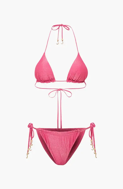 LUNA B Icon Bikini - Metallic Pink