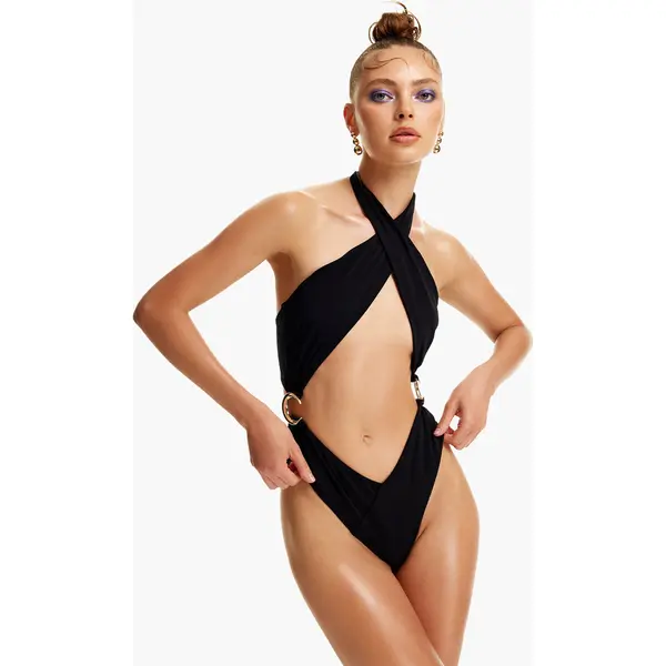 LUNA B Sophia One-piece Swimsuit - Black