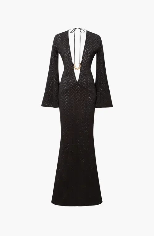 LUNA B Jerina Maxi Dress - Black