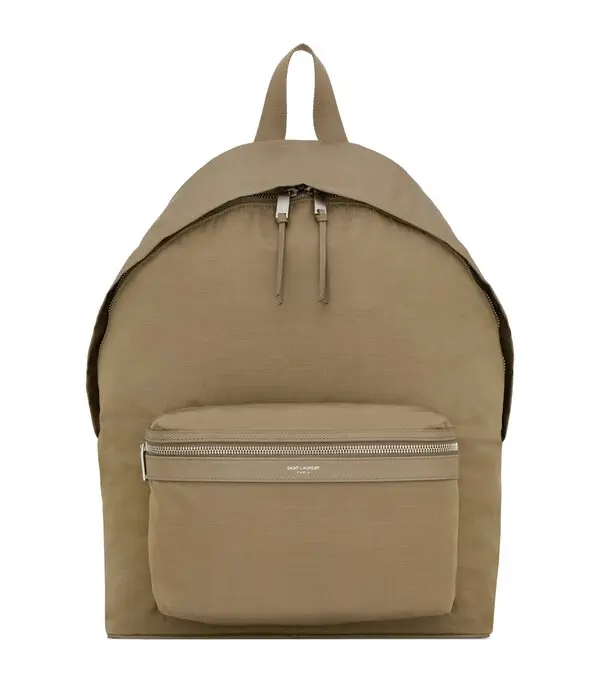 Saint Laurent City Backpack - Beige