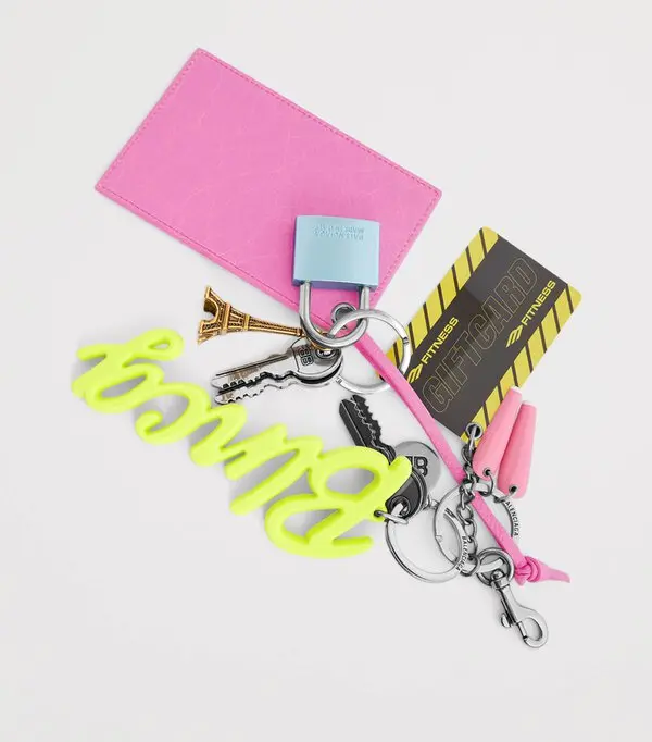 Balenciaga Subway Mirror Keyring