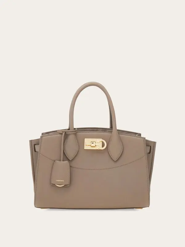 FERRAGAMO Studio Soft Bag - Beige