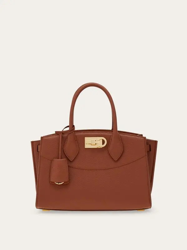FERRAGAMO Studio Soft Bag - Brown