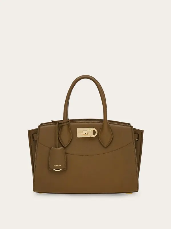 FERRAGAMO Studio Soft Bag - Brown