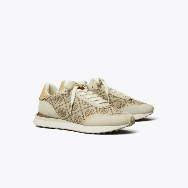 Tory Burch T Monogram Destiny Trainer Sneakers