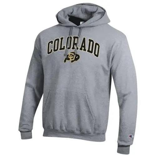 Champion Colorado Buffaloes Arch Over Logo Pullover Hoodie