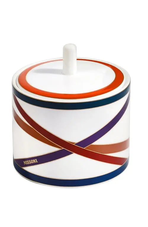 MISSONI HOME TABLEWARE Sugar Pot Nastri Diam. 3.3