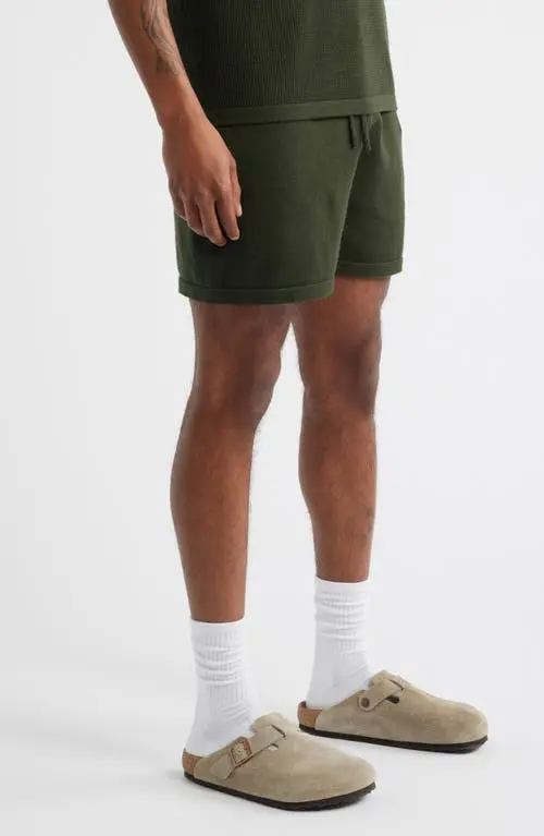 MAVRANS Pineapple Knit Shorts - Green