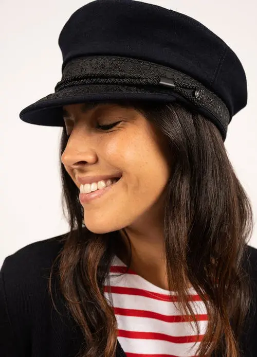Saint James French Sailor Cap - Navy