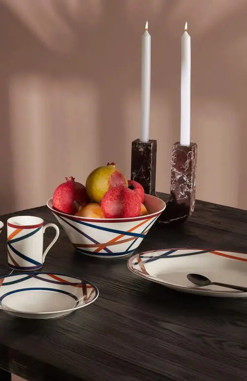 MISSONI HOME TABLEWARE Oval Dish Nastri Diam. 14"