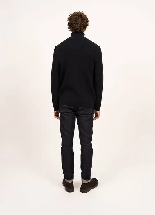 Saint James Quiberon High Collar Knit Jacket