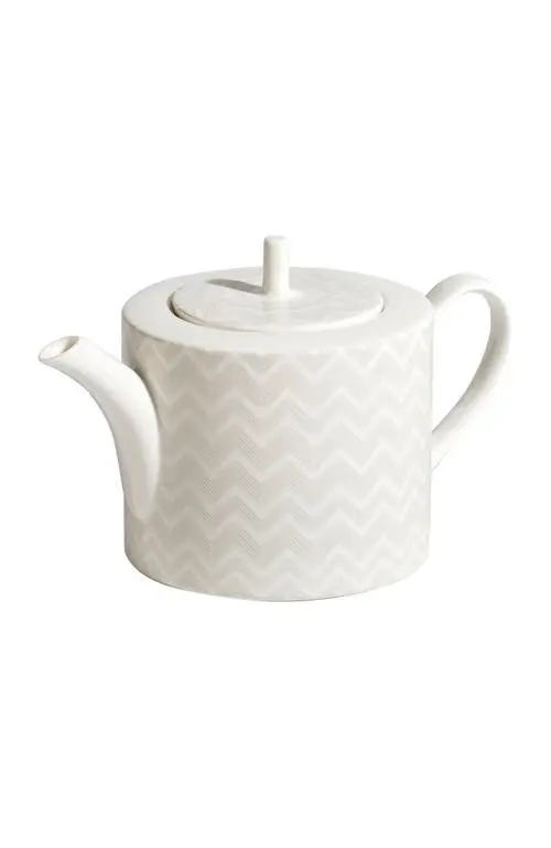 MISSONI HOME TABLEWARE Tea Pot Or Coffee Pot Zig Zag Diam. 4.75