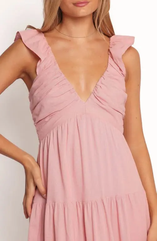 PETAL & PUP Susie Tiered Maxi Dress