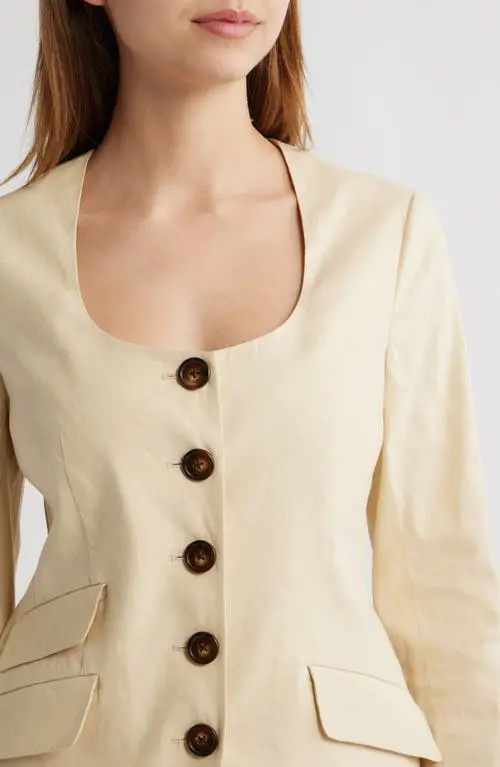 Rag & Bone Roslyn Linen Blend Blazer