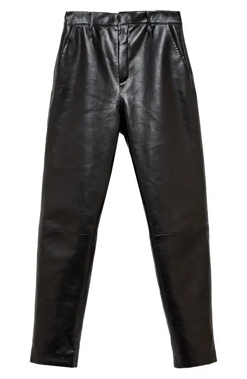 AS By DF Jordan Recycled Leather Trousers