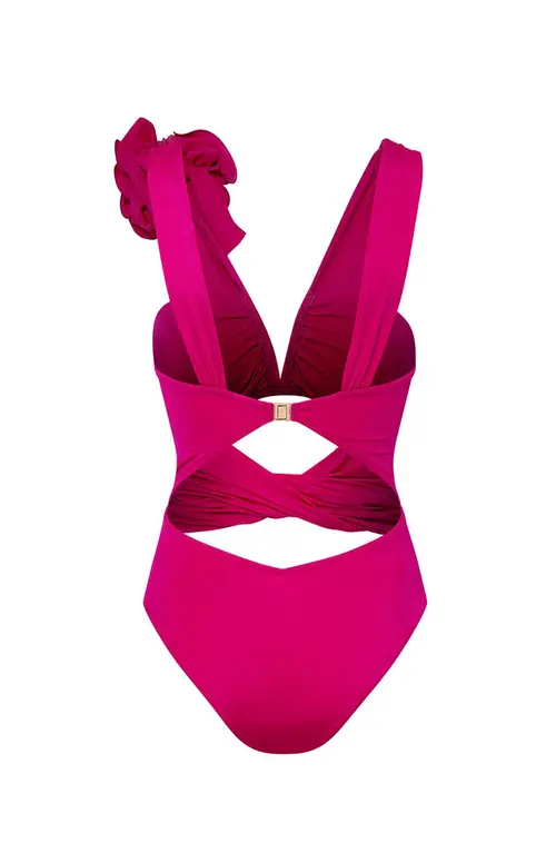 LUNA B Bella Swimsuit - Fuchsia