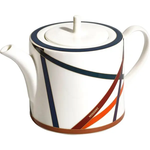 MISSONI HOME TABLEWARE Tea Pot Or Coffee Pot Nastri Diam. 4.75