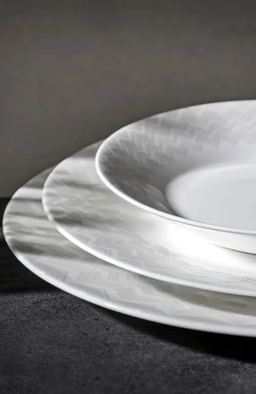 MISSONI HOME TABLEWARE Oval Dish Zig Zag Diam. 14"