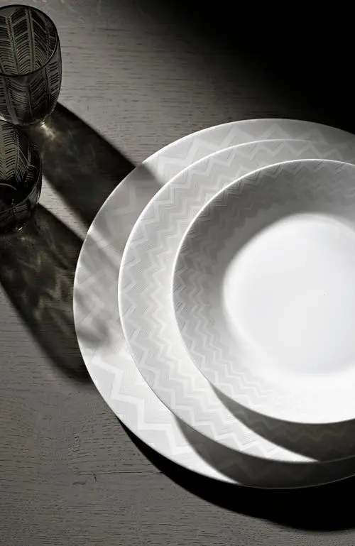 MISSONI HOME TABLEWARE Oval Dish Zig Zag Diam. 14"
