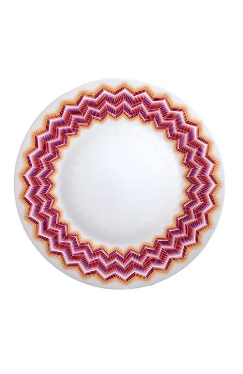 MISSONI HOME TABLEWARE Charger Plate Zig Zag Jarris 156 Diam. 12.5 - Multicolor