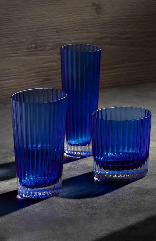 MISSONI HOME TABLEWARE Champagne Glasses Nastri Set Of 6 7.5 Oz