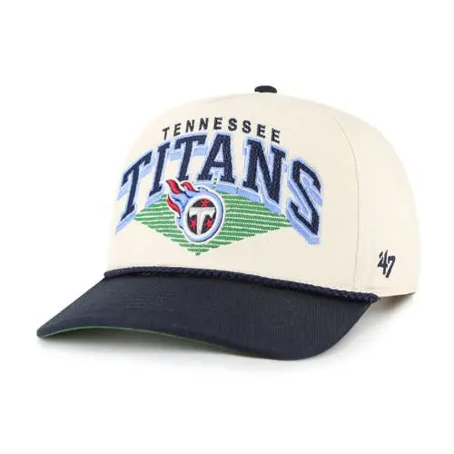 '47 Tennessee Titans Pomona Rope Hitch Adjustable Hat - Cream
