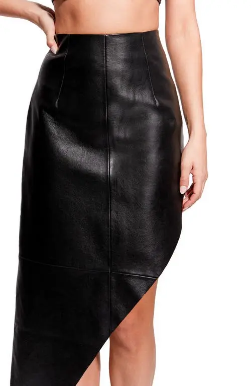 AS By DF Fallon Recycled Leather Skirt