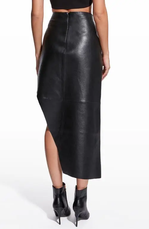 AS By DF Fallon Recycled Leather Skirt