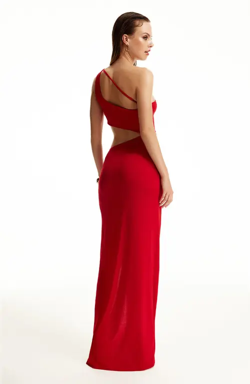 LUNA B Flame Maxi Dress - Red
