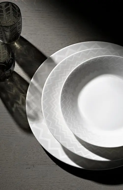 MISSONI HOME TABLEWARE Salad Bowl Zig Zag Diam. 10.5" X 4.3"