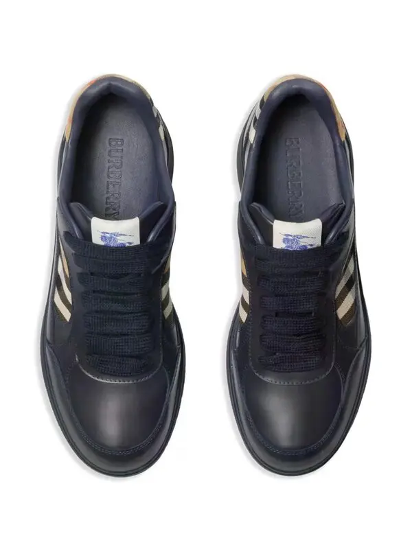Burberry Check-panelled Sneakers