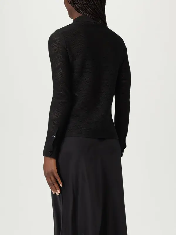 TOM FORD Textured Knit Shirt - Black