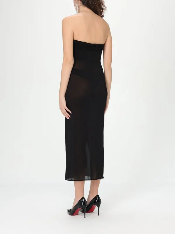 Magda Butrym Sheer Corset Dress