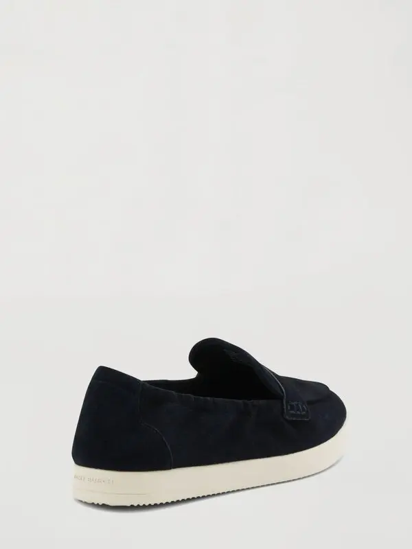 Tory Burch Ballet Sport Suede Loafers - Blue